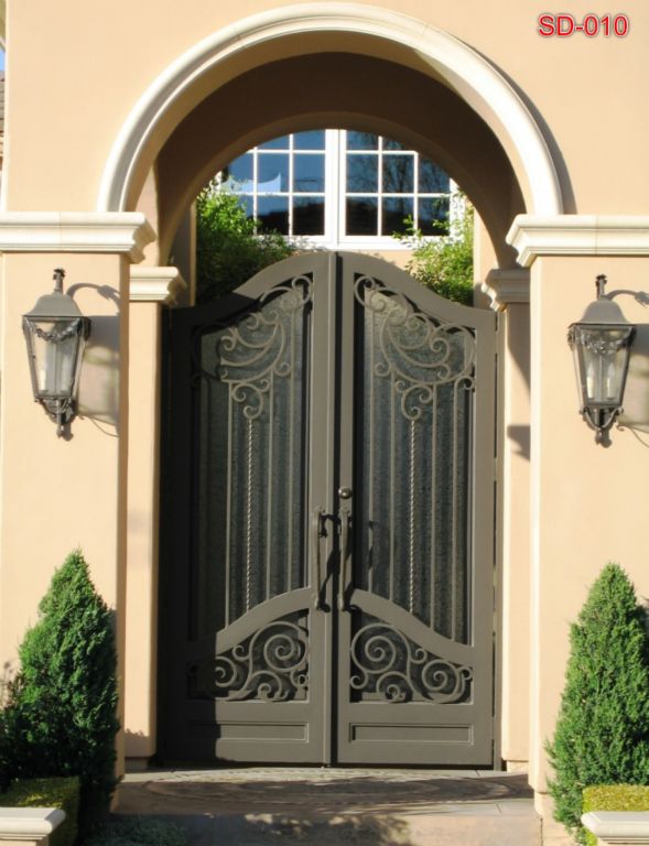 Wrought Iron Secondary Doors: Security, Style, & Strength - Advanced ...