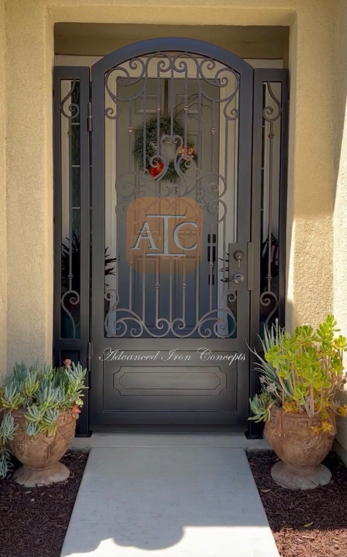 Wrought Iron Secondary Doors: Security, Style, & Strength - Advanced ...