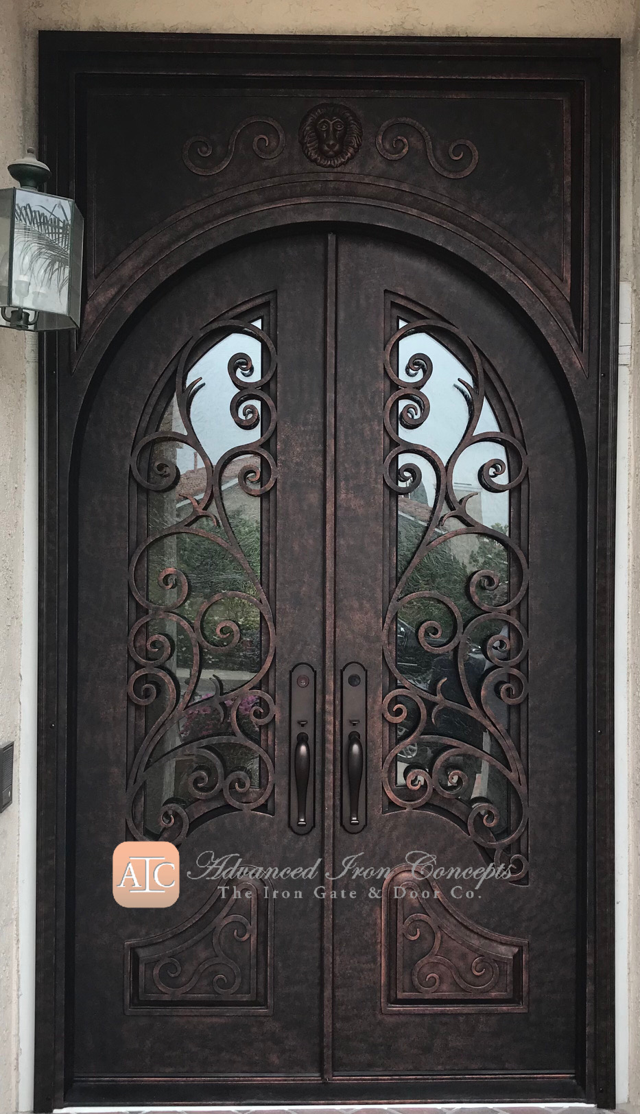 Iron Transom Doors - Advanced Iron Concepts